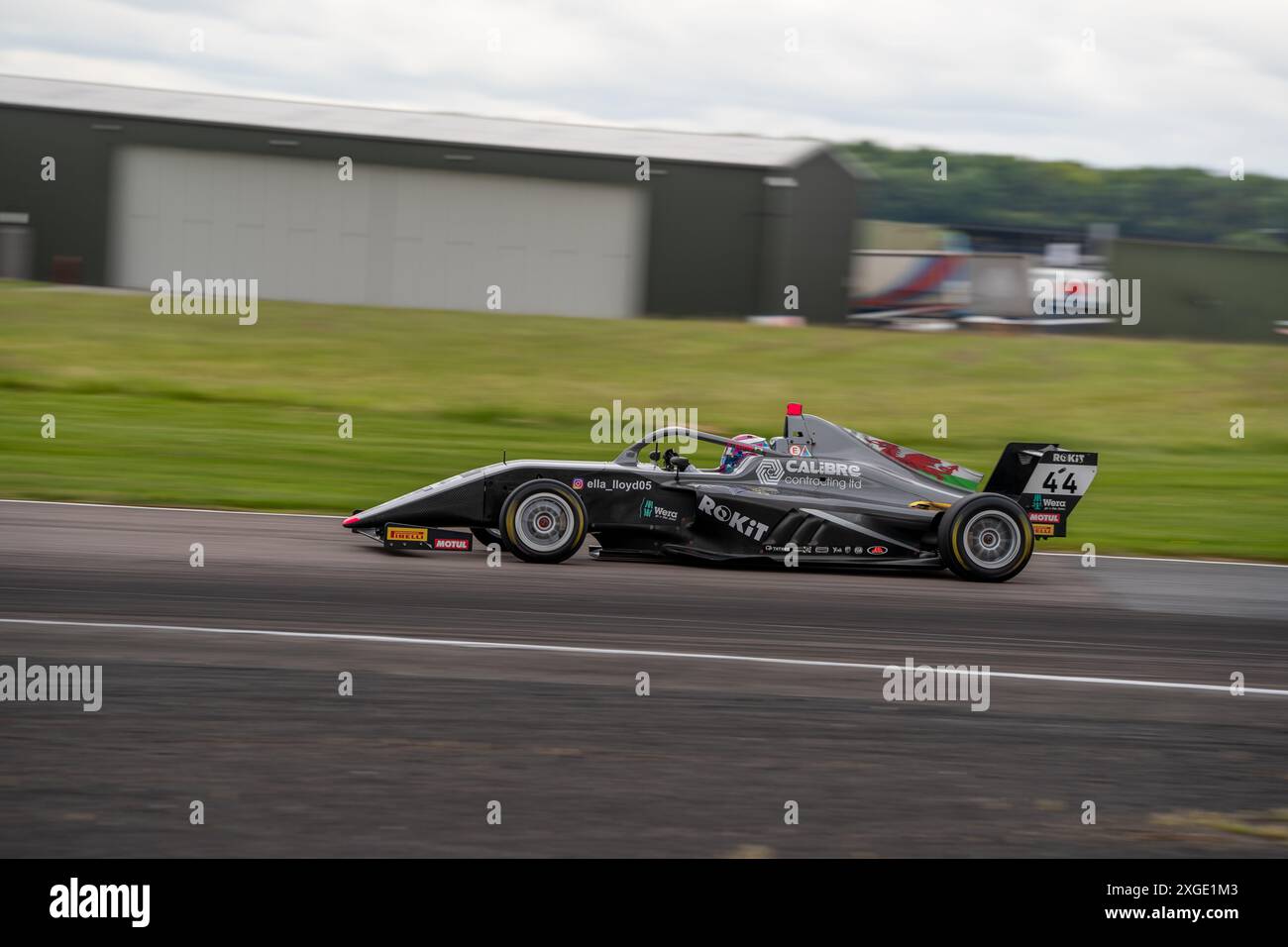 Andover, Hampshire - June 8th 2024: FIA Formula 4 Thruxton Qualifying ...