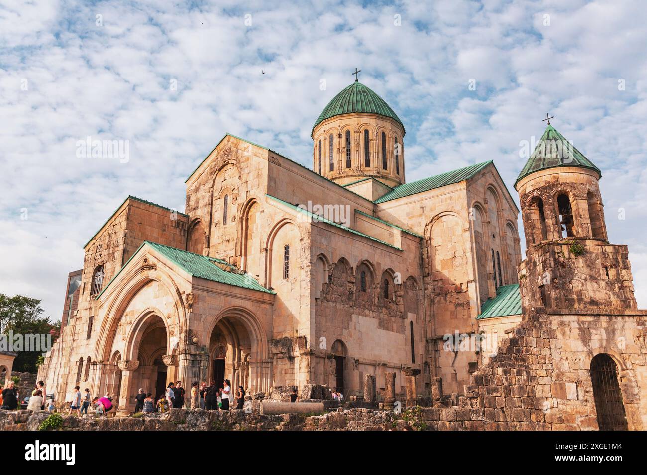 Kutaisi, Georgia - June 15, 2024: Bagrati Cathedral, a masterpiece of ...