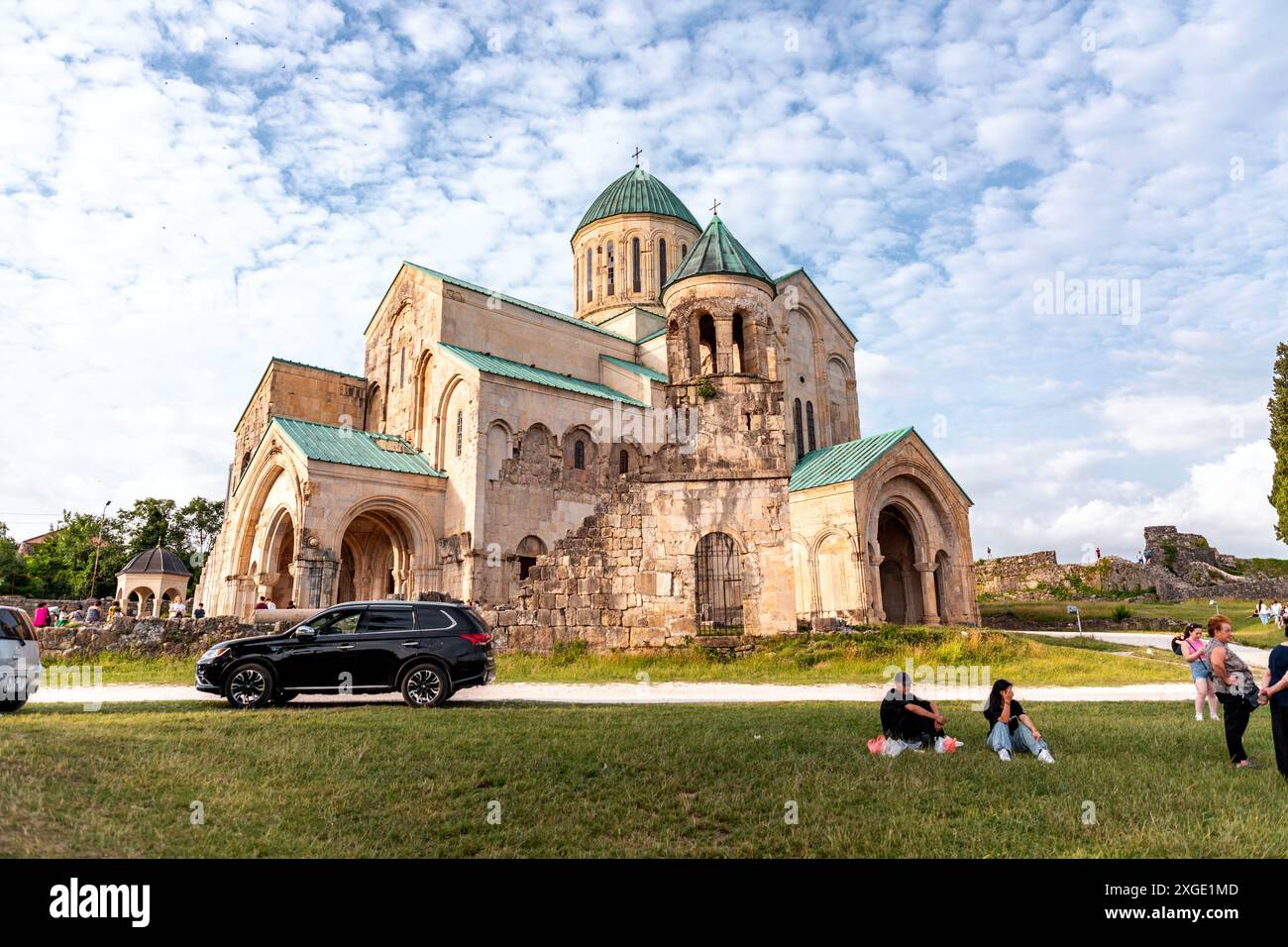 Kutaisi, Georgia - June 15, 2024: Bagrati Cathedral, a masterpiece of ...