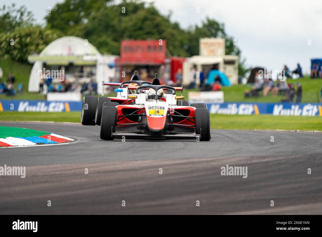 Andover, Hampshire - June 8th 2024: FIA Formula 4 Thruxton Qualifying ...