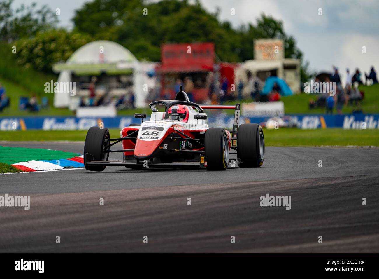 Andover, Hampshire - June 8th 2024: FIA Formula 4 Thruxton Qualifying ...