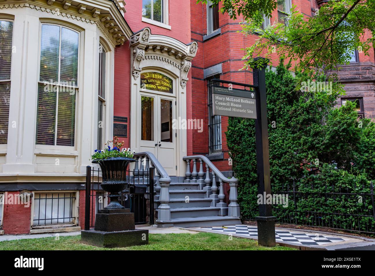 Mary McLeod Bethune Council House, Washington DC USA Stock Photo - Alamy