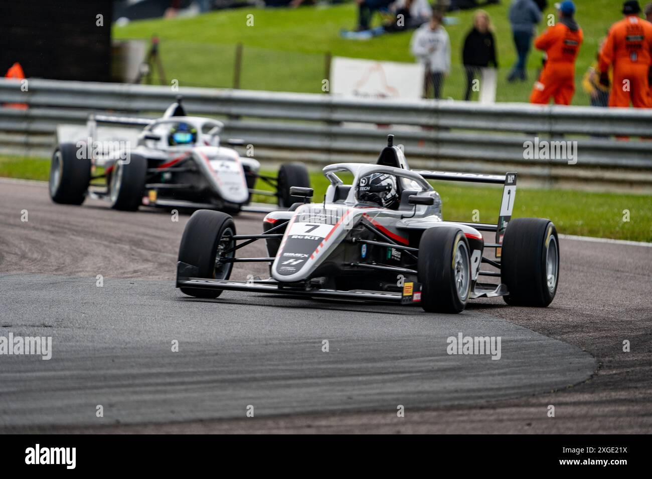 Andover, Hampshire - June 8th 2024: FIA Formula 4 Thruxton Qualifying ...