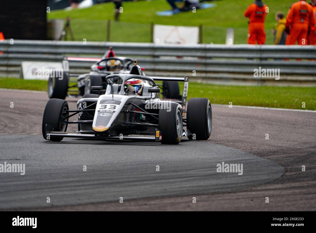 Andover, Hampshire - June 8th 2024: FIA Formula 4 Thruxton Qualifying ...