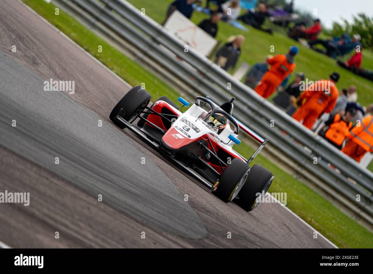 Andover, Hampshire - June 8th 2024: FIA Formula 4 Thruxton Qualifying ...