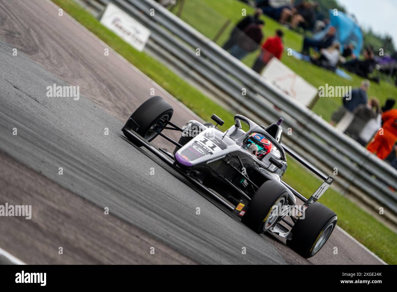 Andover, Hampshire - June 8th 2024: FIA Formula 4 Thruxton Qualifying ...