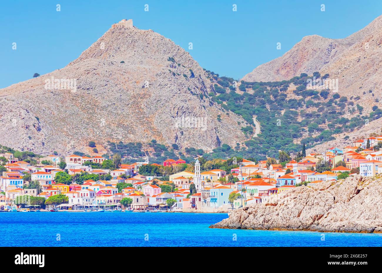 Halki Island, Dodecanese Islands, Greece Stock Photo - Alamy