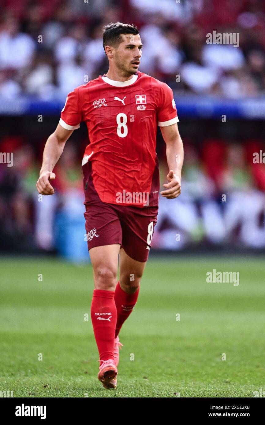 DUSSELDORF, GERMANY - JULY 6: Remo Freuler of Switzerland during the ...
