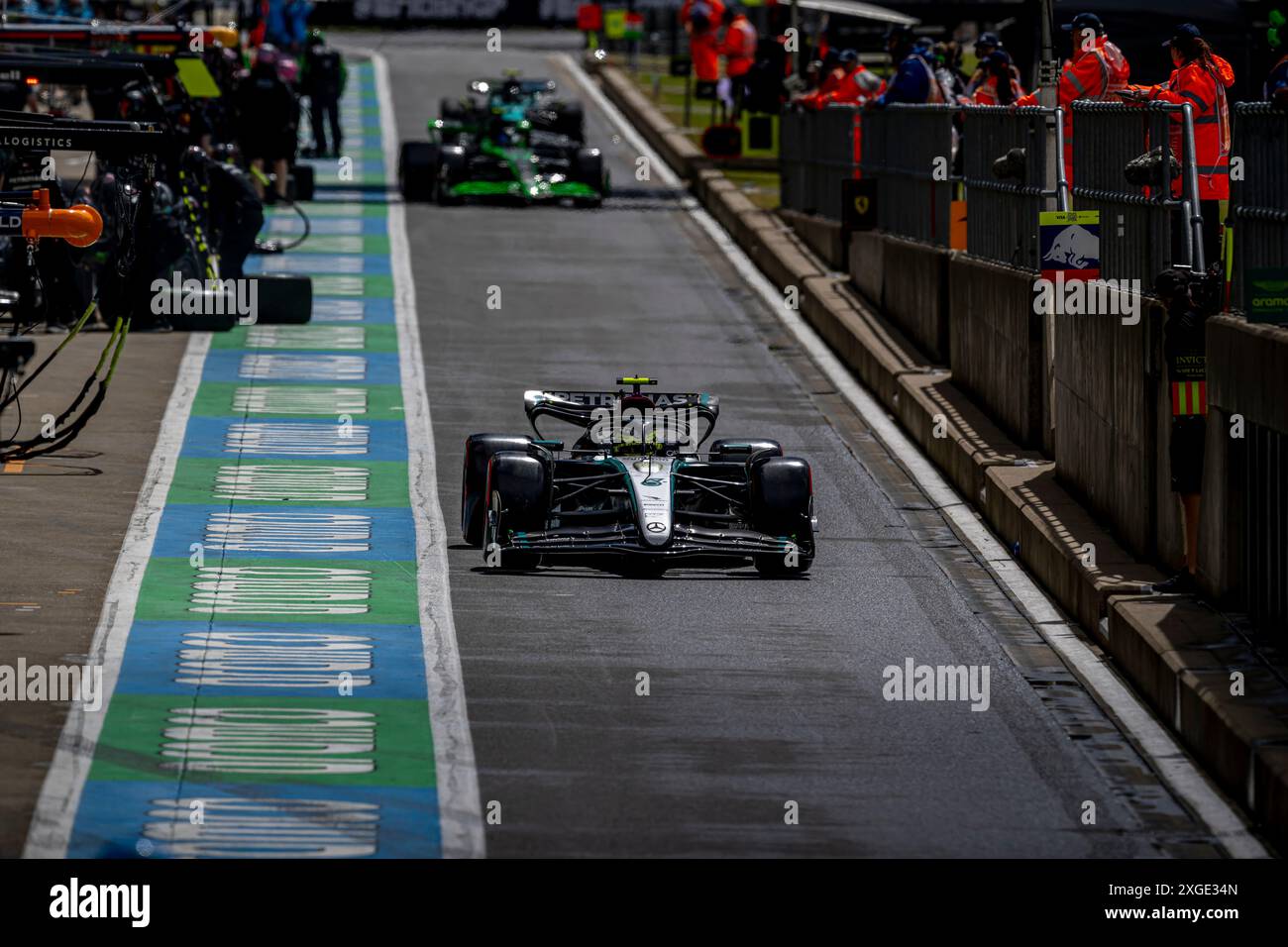 Silverstone, United Kingdom, 08th Jul 2024, Lewis Hamilton, from the ...