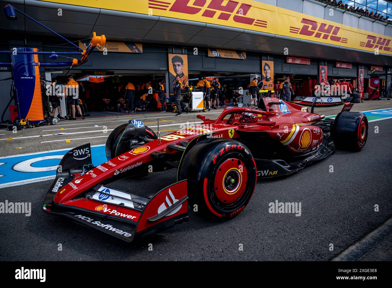 Silverstone, United Kingdom, 08th Jul 2024, Carlos Sainz, from Spain ...