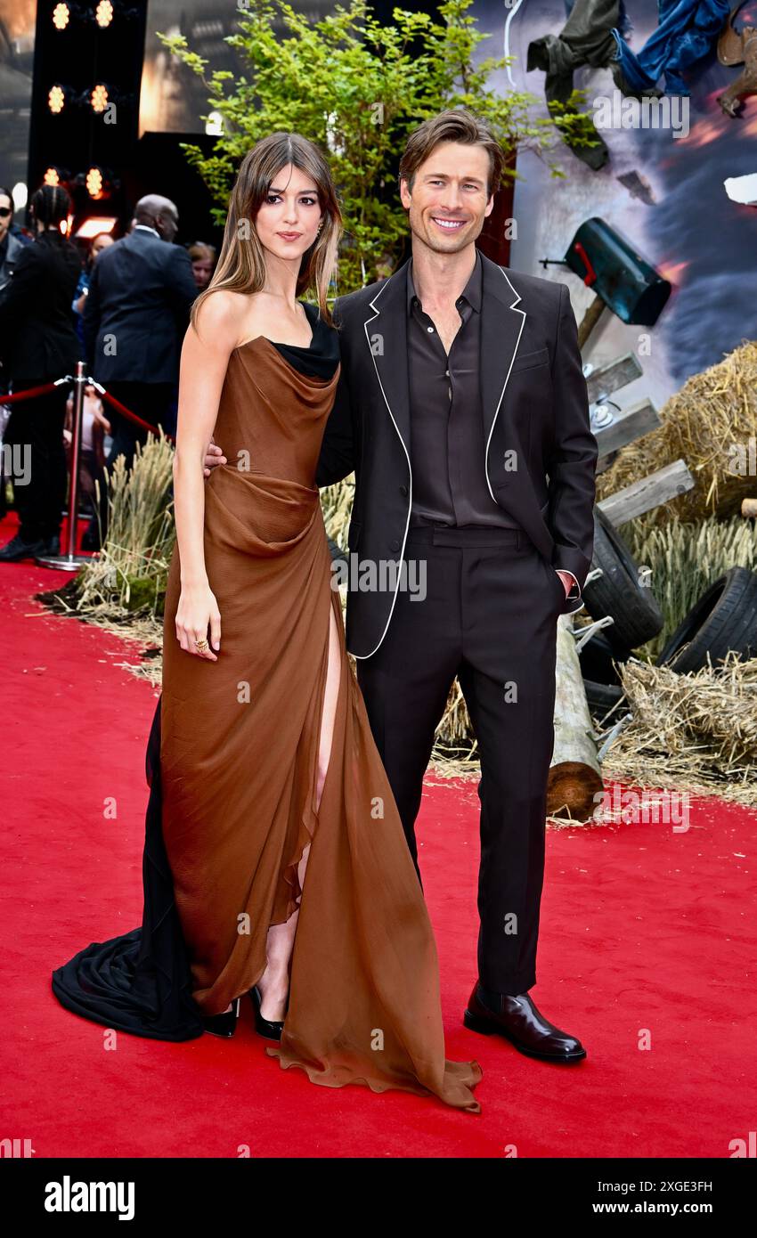 London, UK. Daisy Edgar-Jones, Glen Powell. Twisters European Premiere ...
