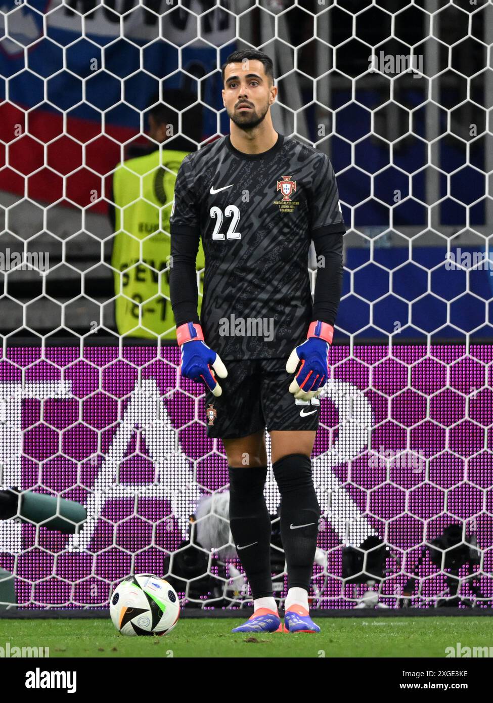 FRANKFURT - Portugal goalkeeper Diogo Costa during the UEFA EURO 2024 ...