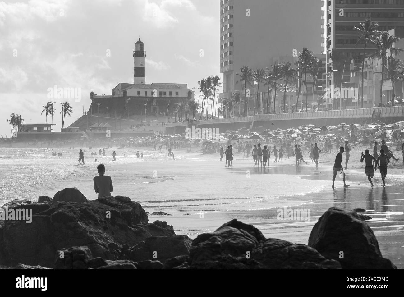 Tourists activities Black and White Stock Photos & Images - Alamy