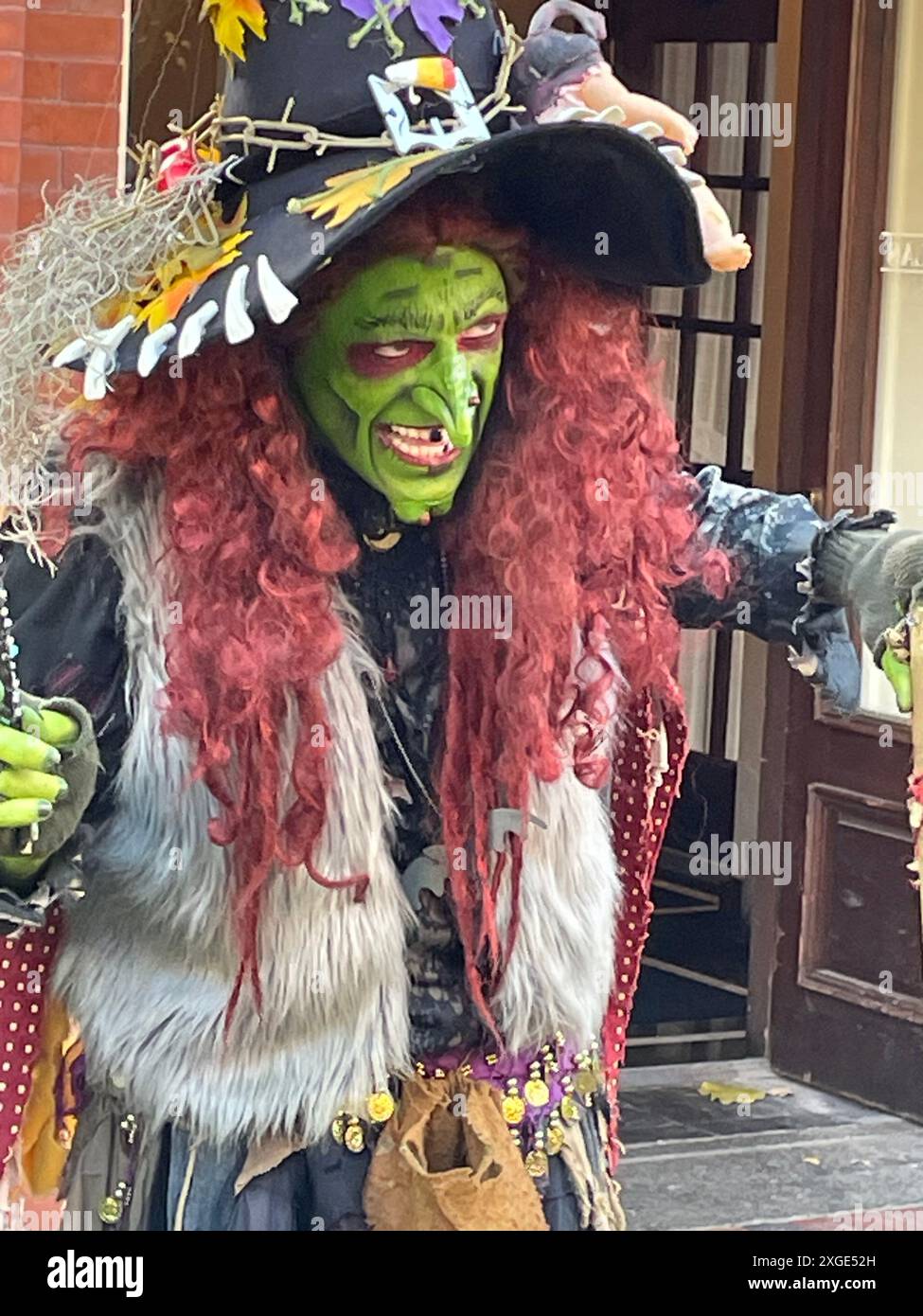 Woman dressed as salem witch hi-res stock photography and images - Alamy