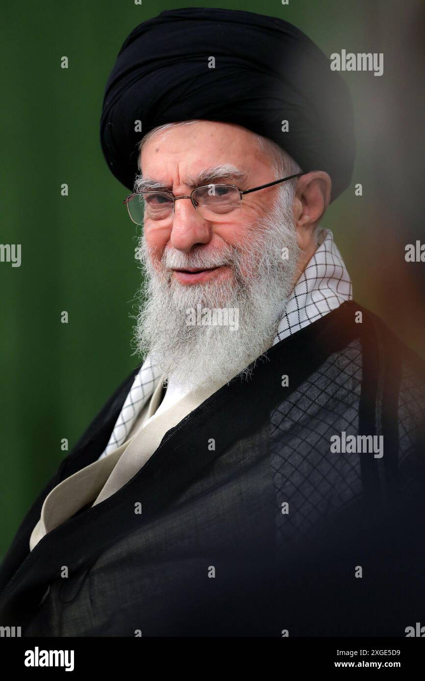 Tehran, Iran. 7th July, 2024. Iranian Supreme Leader Ayatollah ALI ...