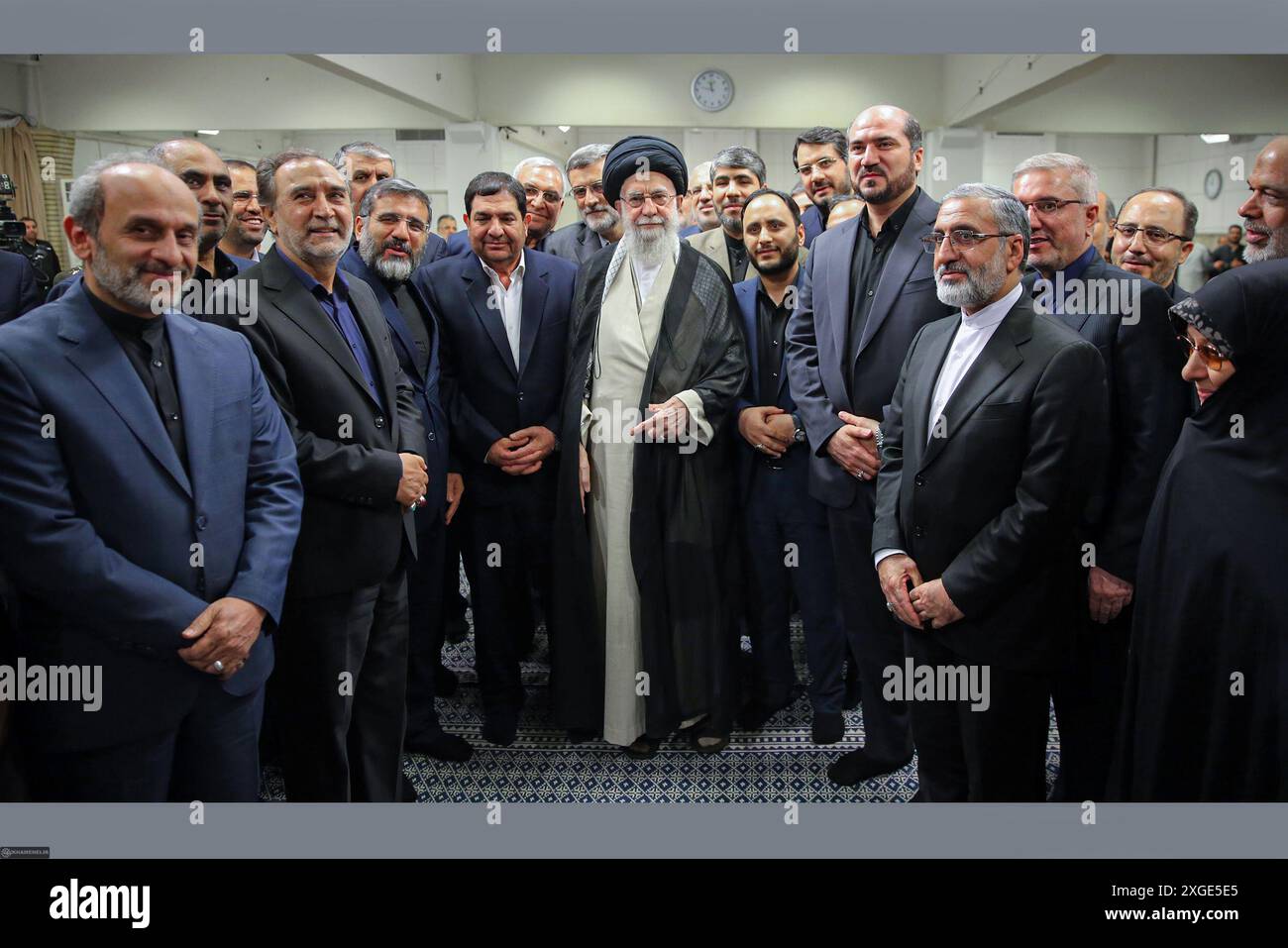 Tehran, Iran. 7th July, 2024. Iranian Supreme Leader Ayatollah ALI ...