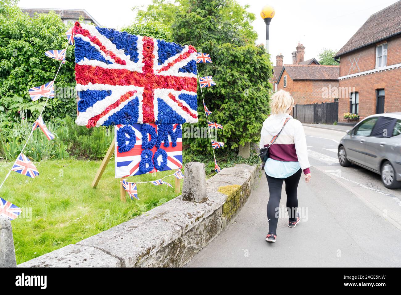80th Anniversary of D-Day ‘Flag of Peace’ seen at Sevenoaks district ...