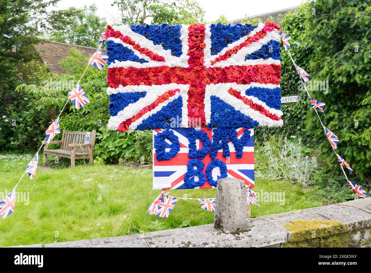 80th Anniversary of D-Day ‘Flag of Peace’ seen at Sevenoaks district ...