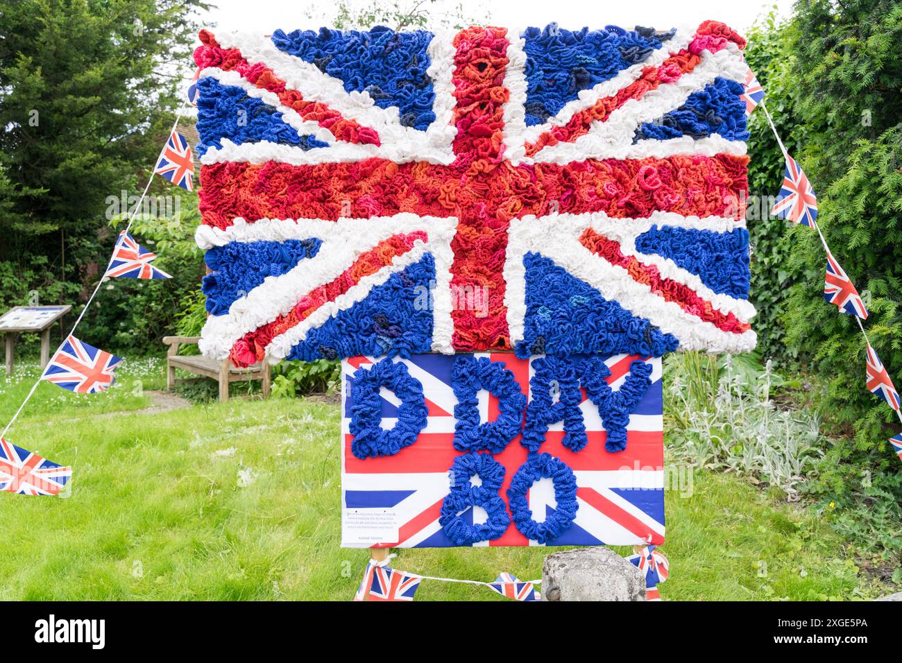 80th Anniversary of D-Day ‘Flag of Peace’ seen at Sevenoaks district ...
