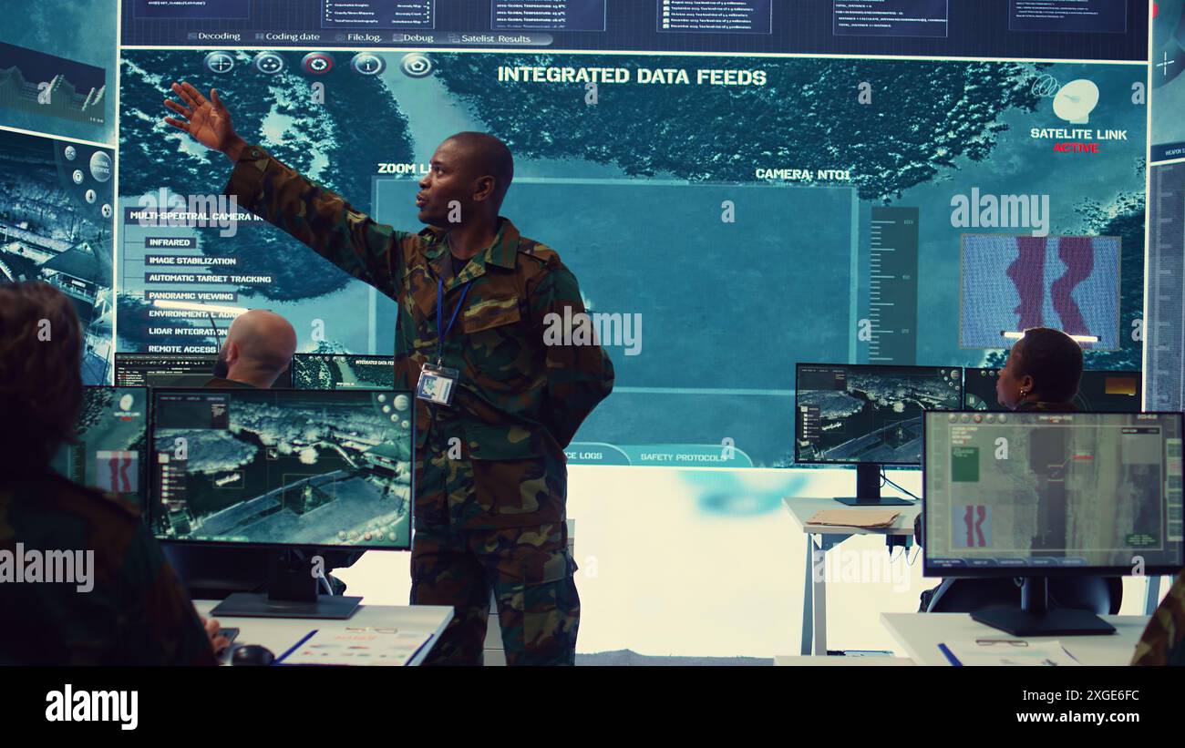 Major general updating and maintain the command center databases with ...