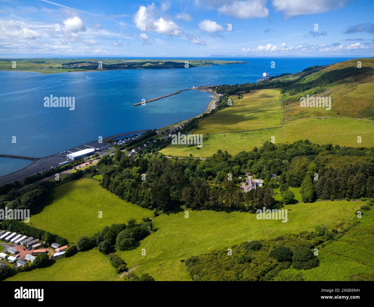 Loch Ryan, Cairnryan, Scotland Stock Photo - Alamy