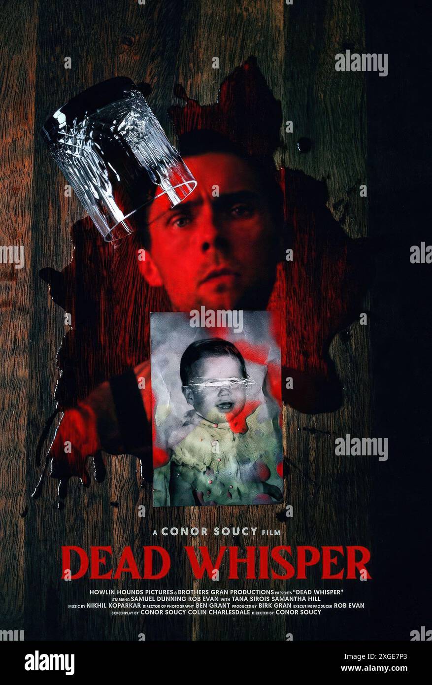 DEAD WHISPER, poster, Samuel Dunning (top), 2024. © Vertical ...