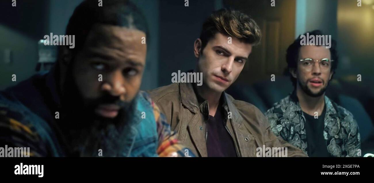 DISCIPLES IN THE MOONLIGHT, from left: Levan Smith, Myles Clohessy ...