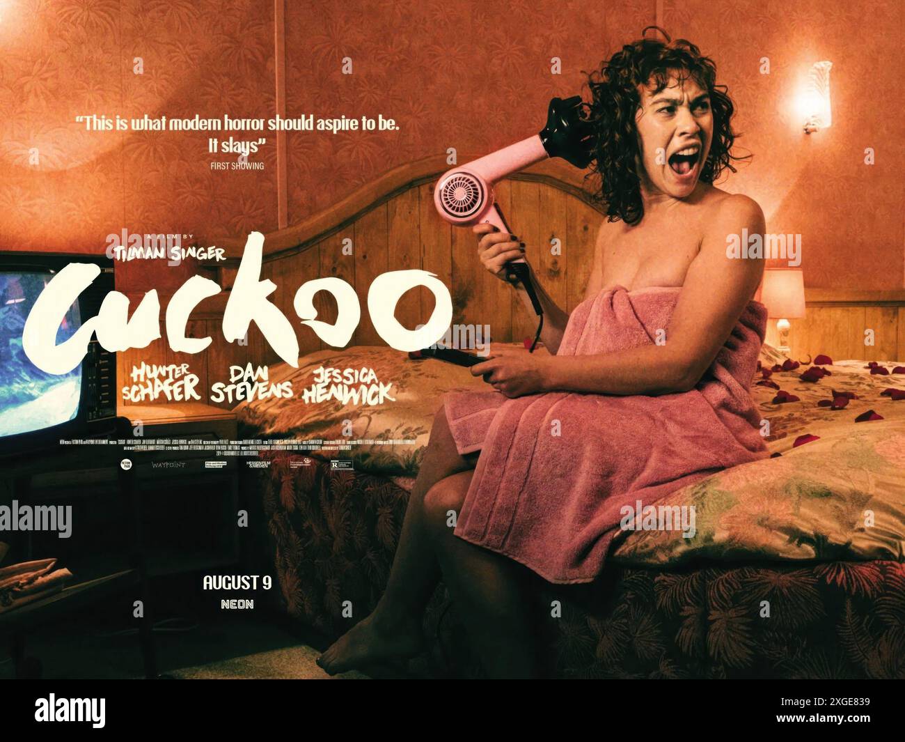 CUCKOO, poster, Mila Lieu, 2024. © Neon / Courtesy Everett Collection ...
