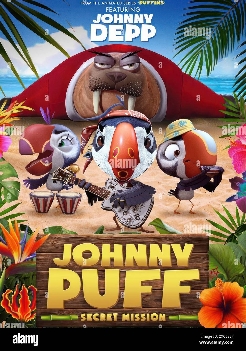 JOHNNY PUFF: SECRET MISSION, poster, Johnny Puff (center, voice: Johnny ...