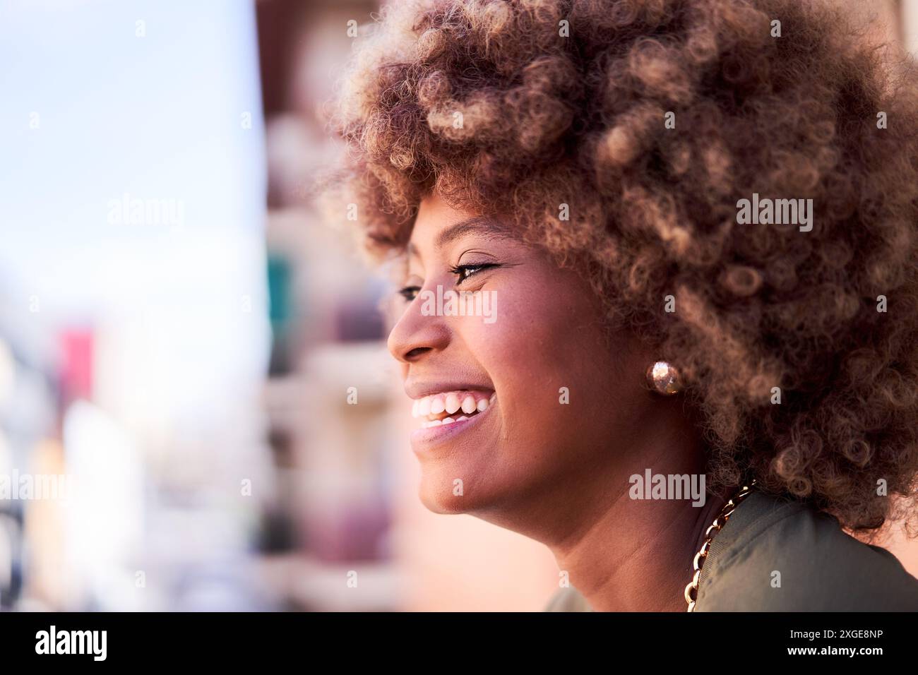 African Side Profile