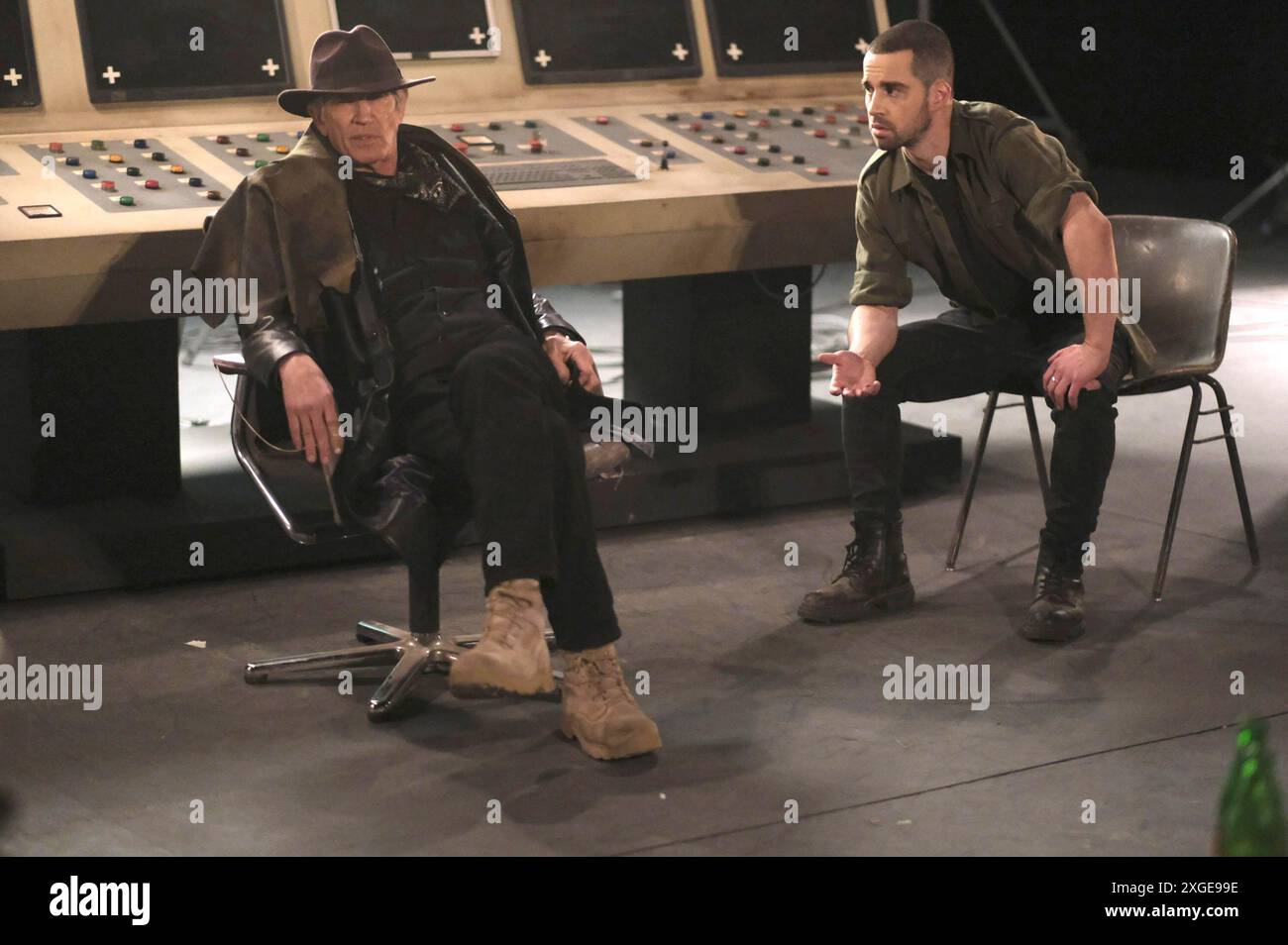 LUMINA, from left: Eric Roberts, Rupert Lazarus, 2024. © Goldove ...