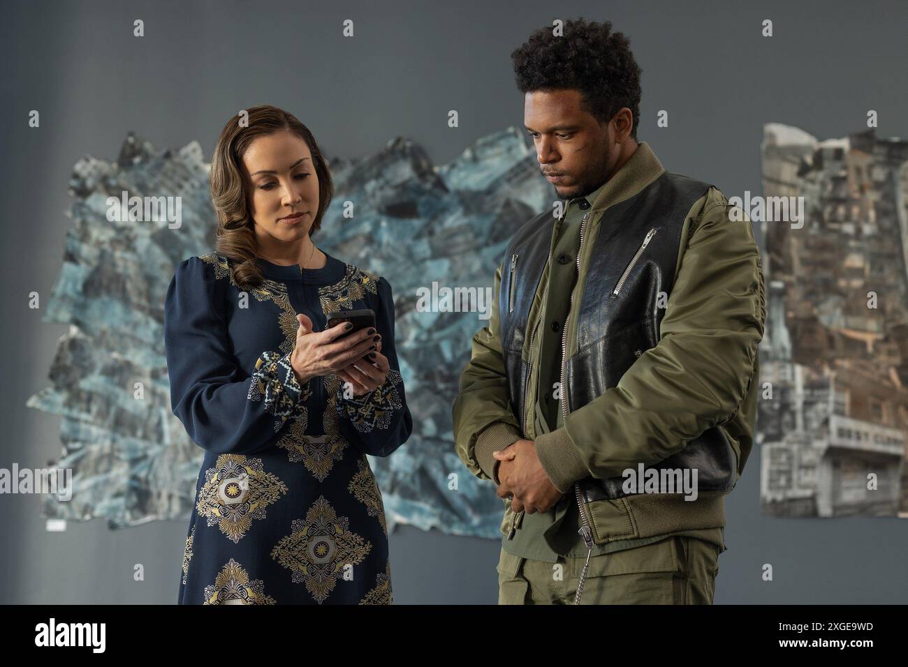 POWER BOOK II: GHOST, from left: Allison Thomas Lee, Lovell Adams-Gray ...