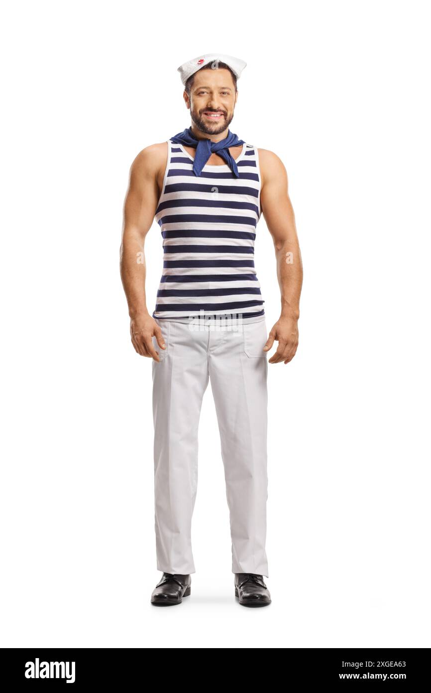Man in sailor uniform Cut Out Stock Images & Pictures - Alamy