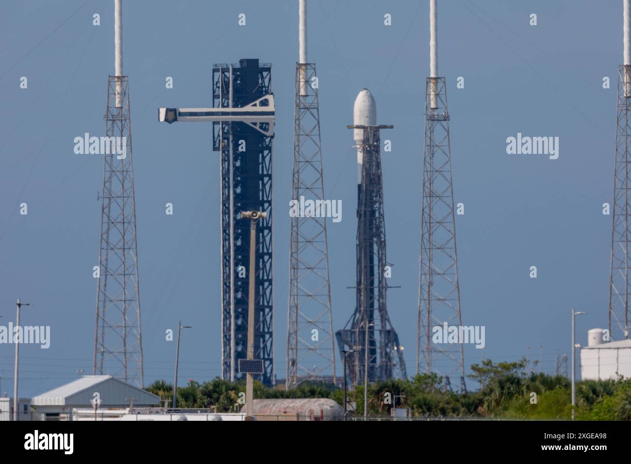 Spacex turksat 6a hi-res stock photography and images - Alamy
