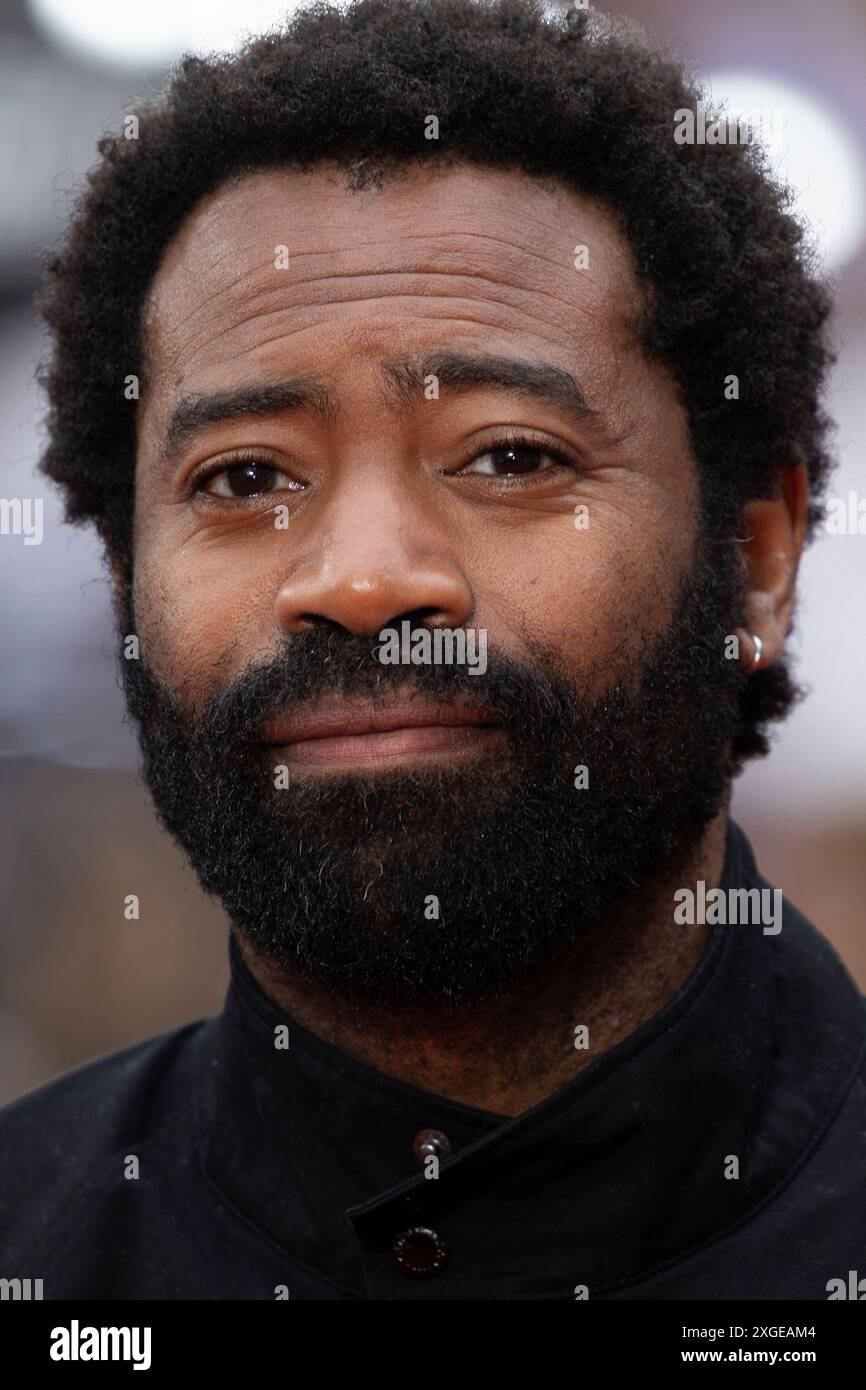 Nicholas Pinnock poses for photographers upon arrival at the premiere ...