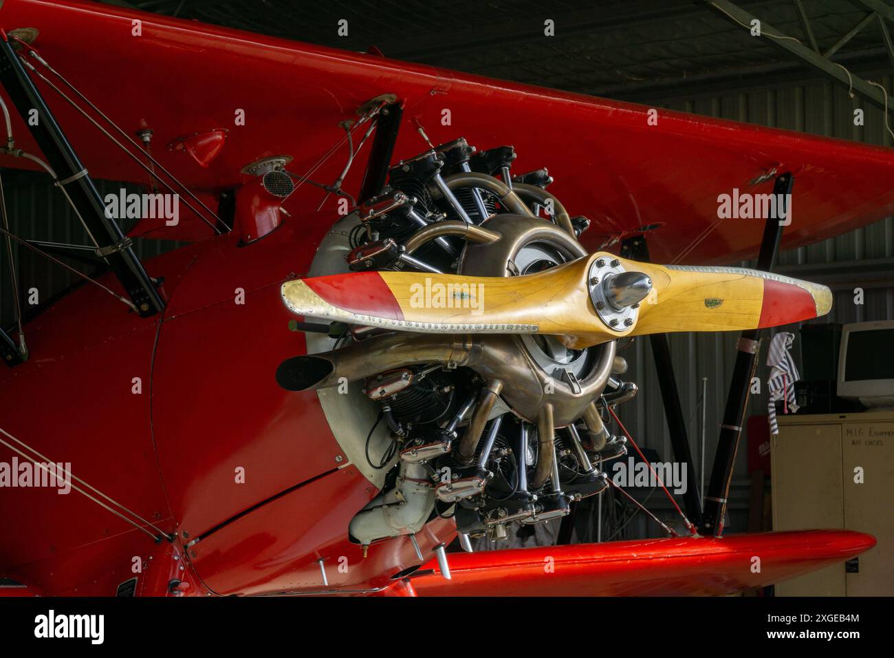Boeing stearman biplane hi-res stock photography and images - Alamy