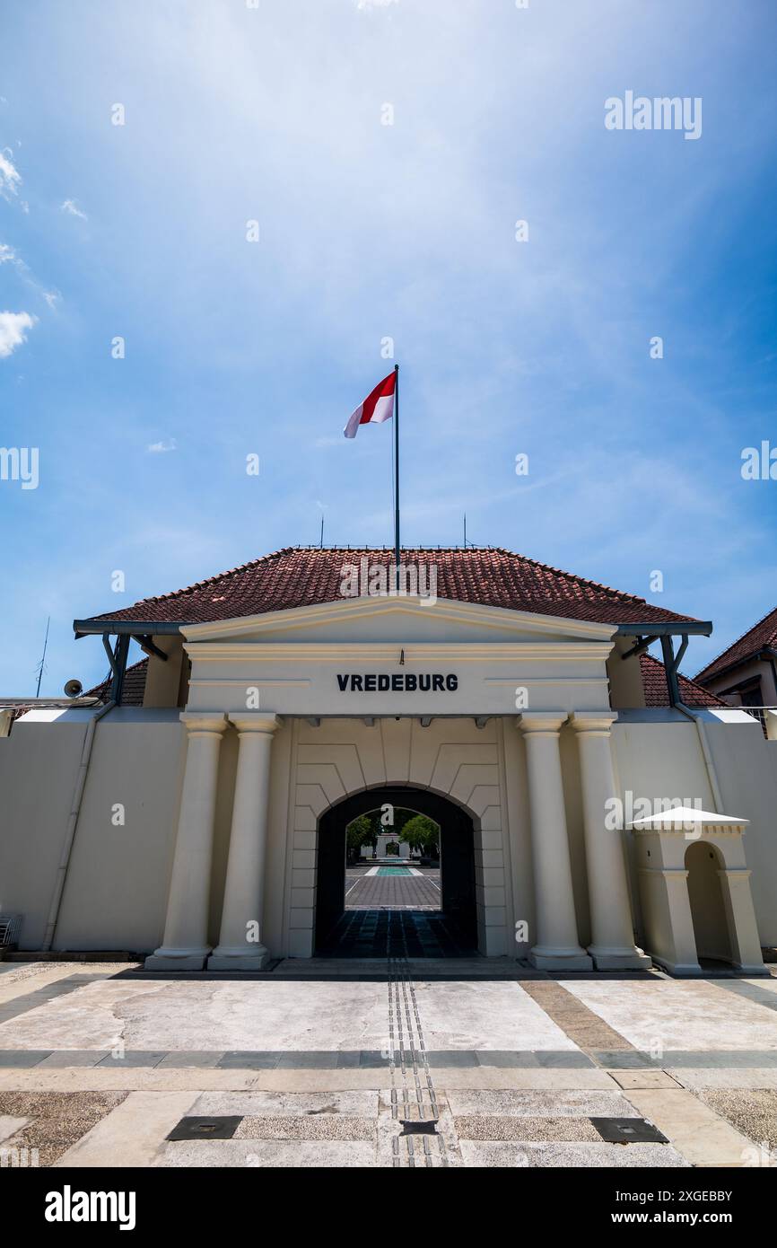 Fort Vredeburg in Yogyakarta, Indonesia. Vredeburg was a former ...