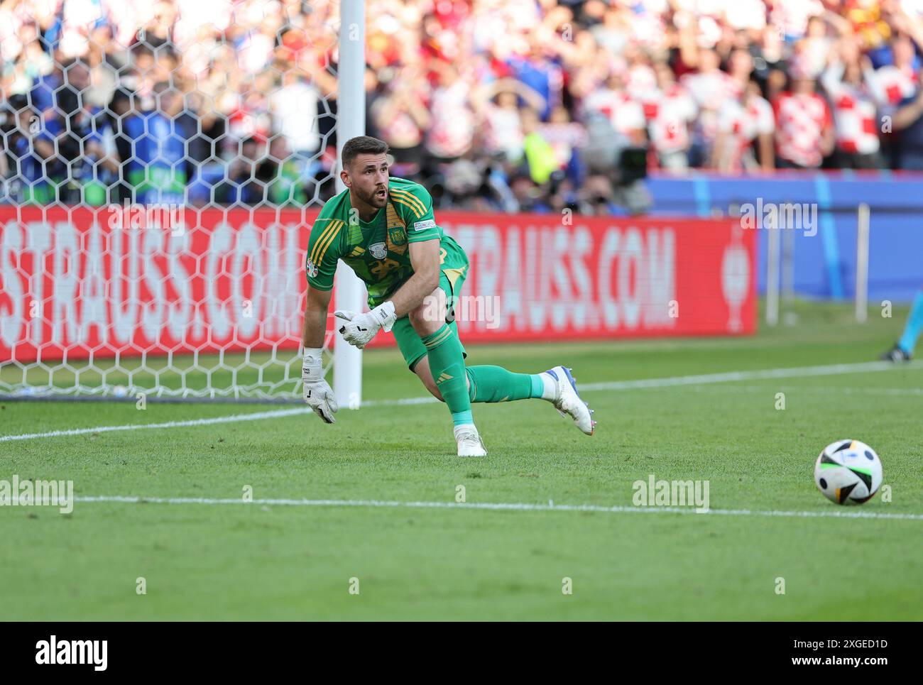 Berlin, Germany - June 15, 2024: Goalkeeper Unai Simon of Spain in ...