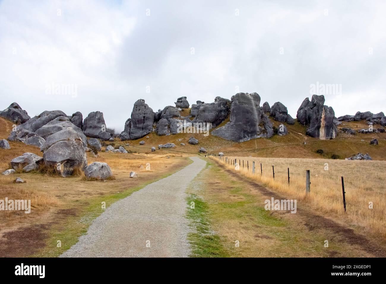 Castle Hill Rocks - New Zealand Stock Photo - Alamy