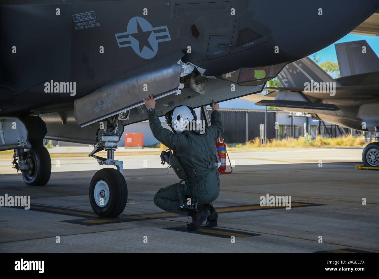 U.S. Marine Corps Col. Roy Nicka, commanding officer of Marine Aircraft ...