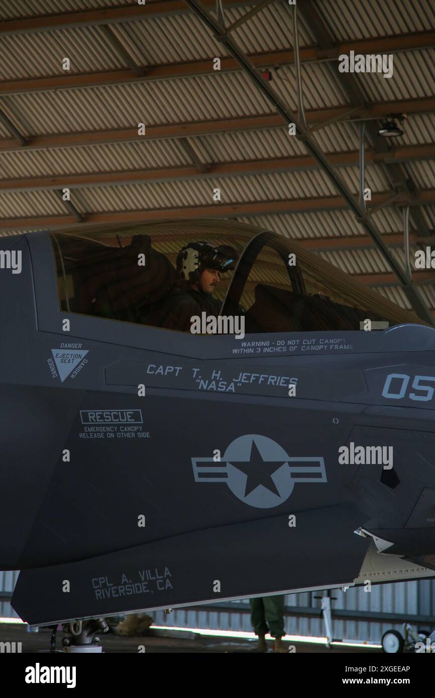 U.S. Marine Corps Capt. Jack Flanagan, an F-35B Lightning II pilot with ...