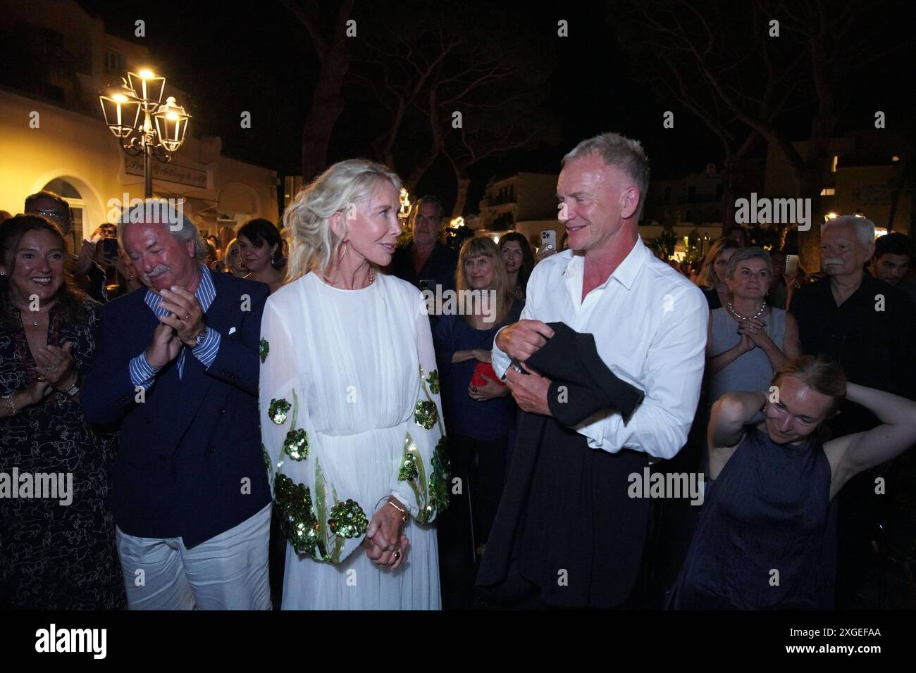 Ischia Global With Trudie Styler, Sting And Gianna Nannini, Lina Sastri ...