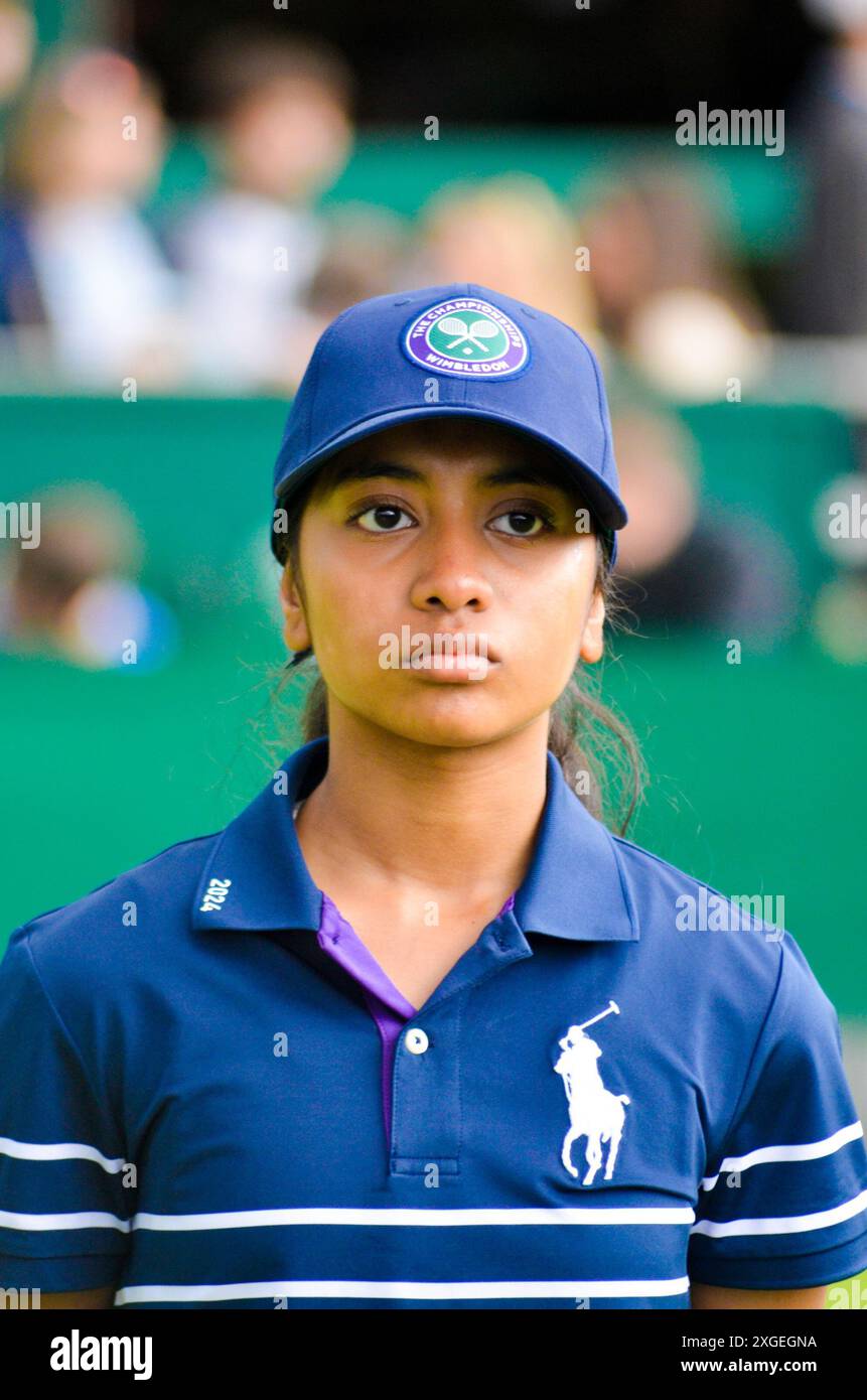 London, UK. 08th July, 2024. At Wimbledon Championships, Day 8 Taylor ...