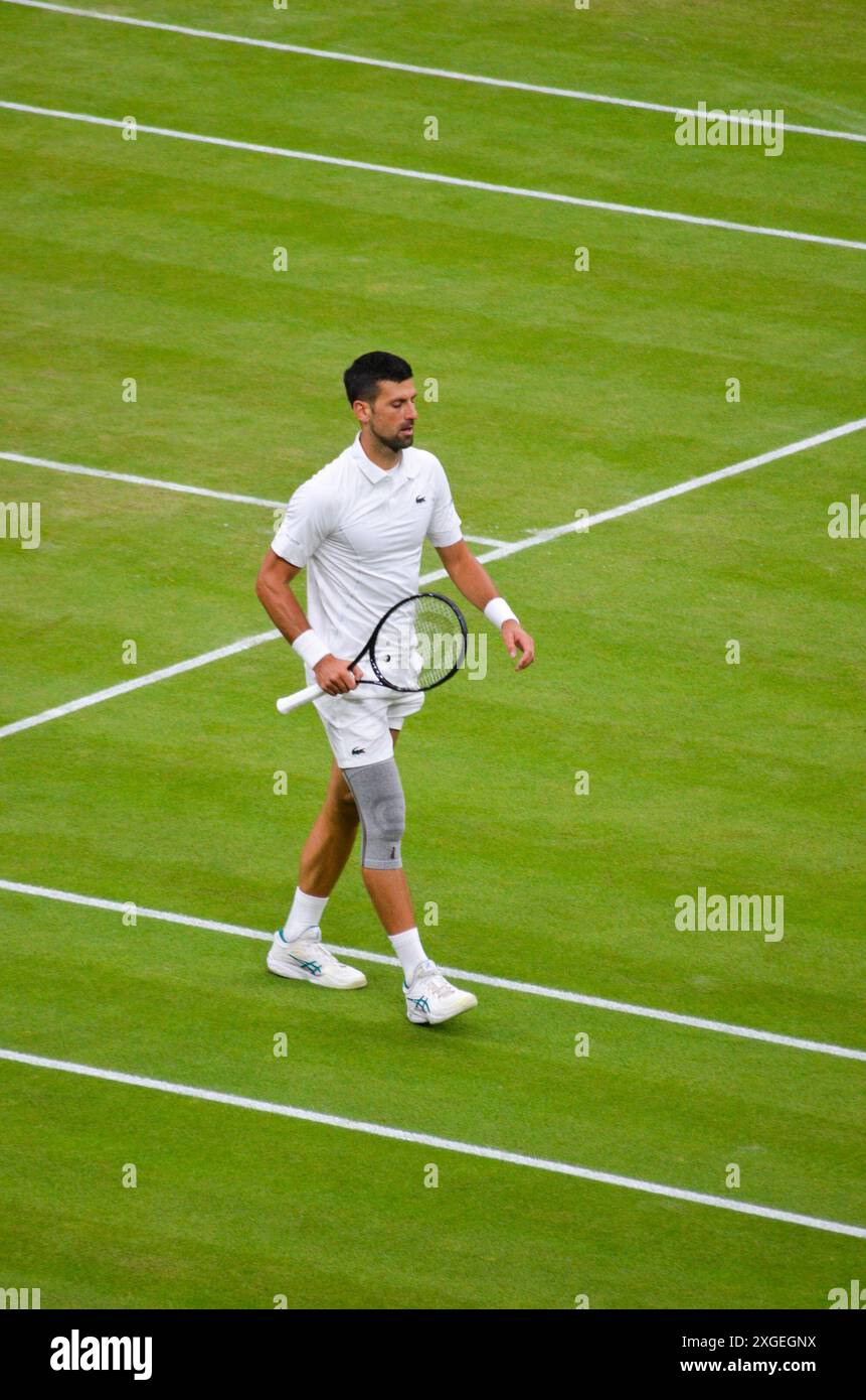London, UK. 08th July, 2024. At Wimbledon Championships, Day 8 Taylor ...