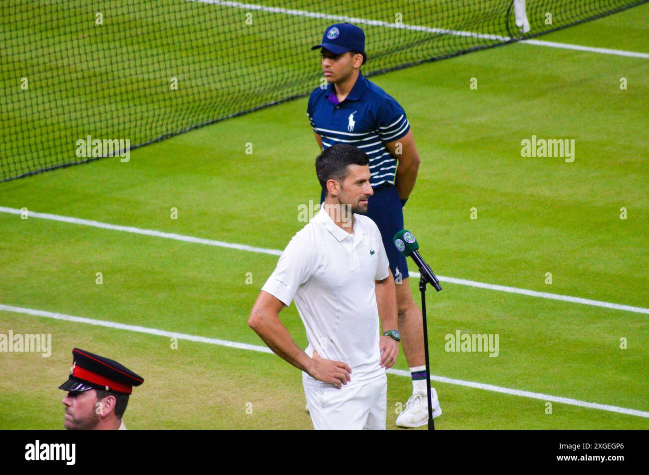 London, UK. 08th July, 2024. At Wimbledon Championships, Day 8 Taylor ...