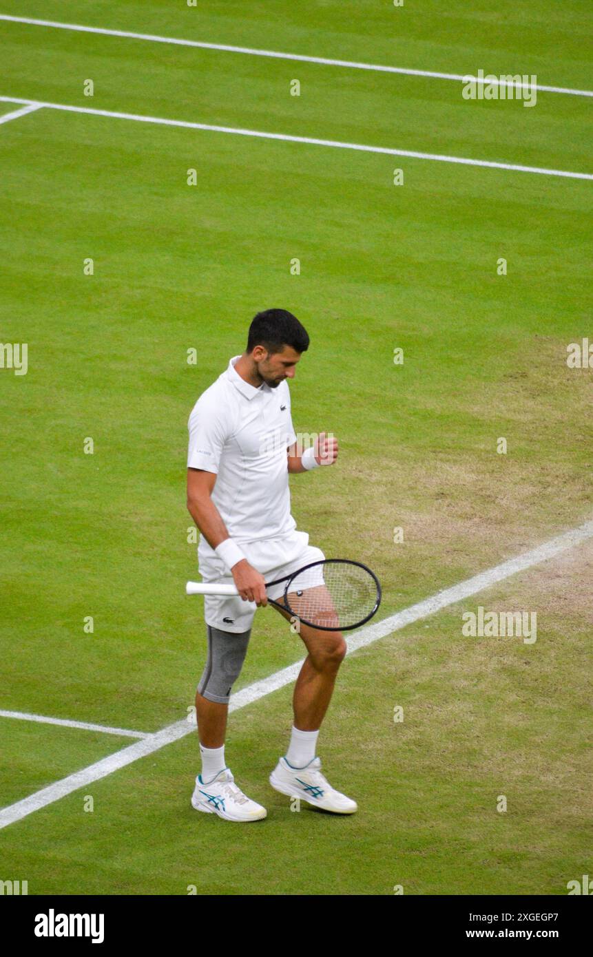 London, UK. 08th July, 2024. At Wimbledon Championships, Day 8 Taylor ...