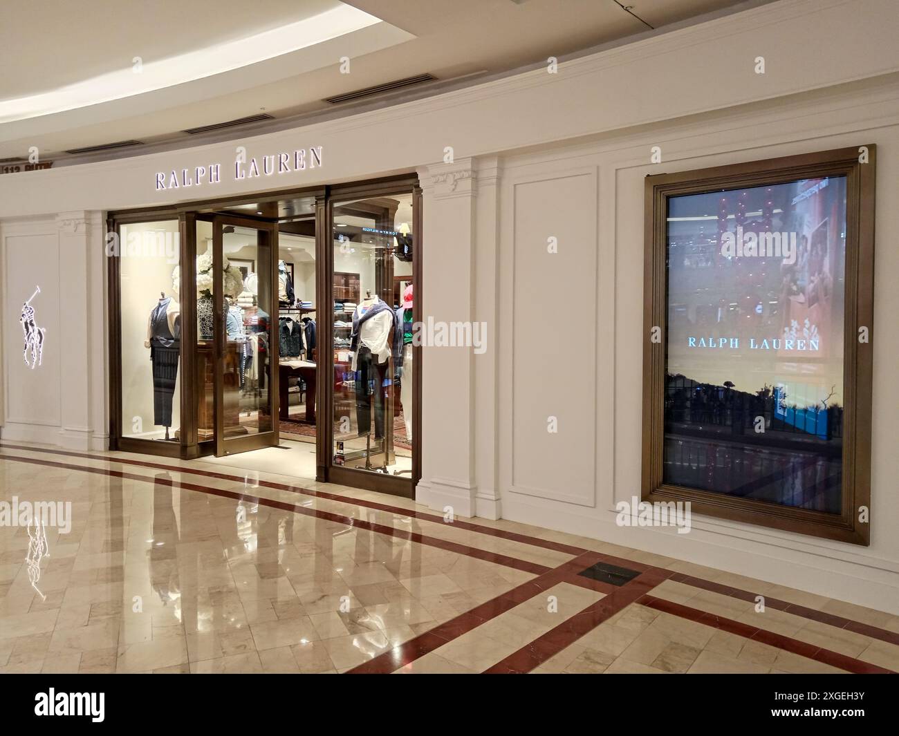 Kuala Lumpur, Malaysia - February 14, 2024: Interior view of Ralph ...