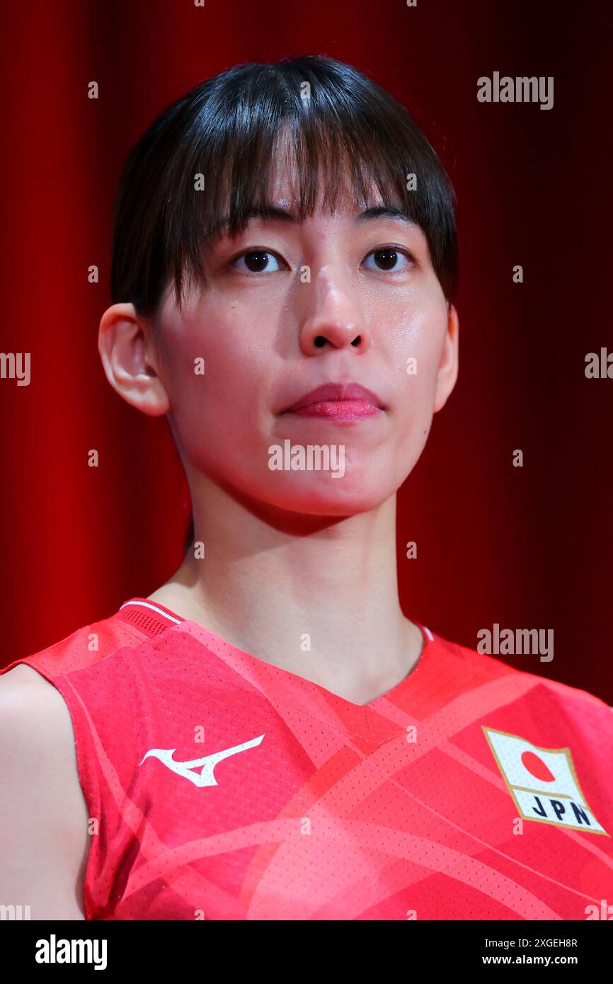Koyomi Iwasaki (JPN), JULY 8, 2024 - Volleyball & Beach Volleyball : Japan national team send ...