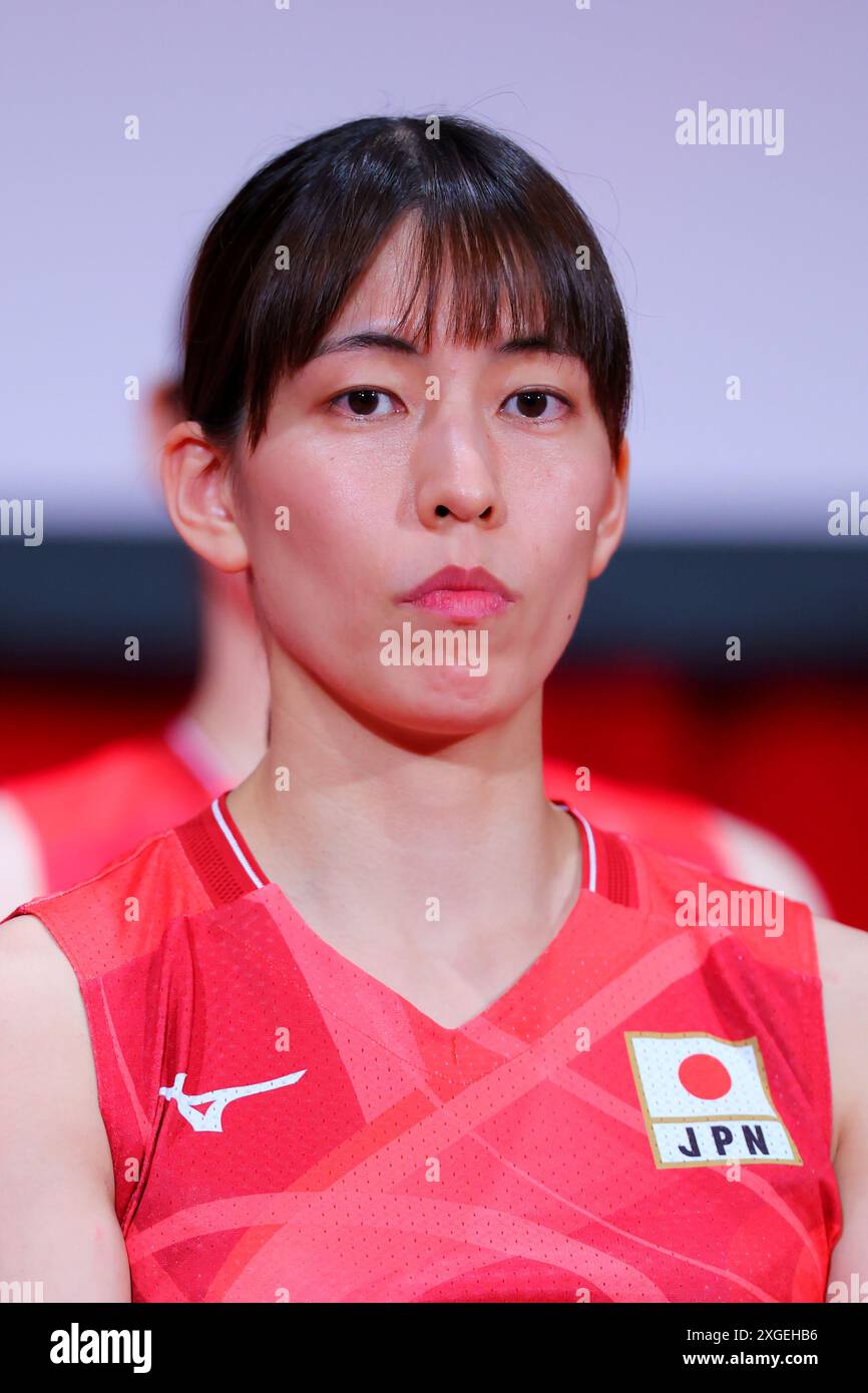 Koyomi Iwasaki (JPN), JULY 8, 2024 - Volleyball & Beach Volleyball : Japan national team send ...