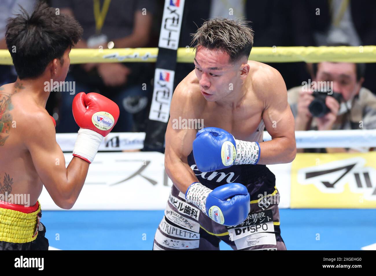 Tokyo, Japan. 7th July, 2024. Seiya Tsutsumi (JPN) Boxing : 10R 56.0kg ...